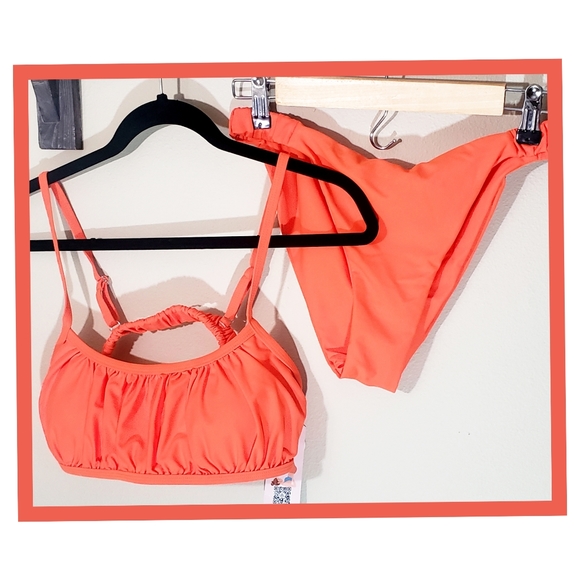 Charmo | Swim | Nwt Orange Bikini By Charmoxl | Poshmark